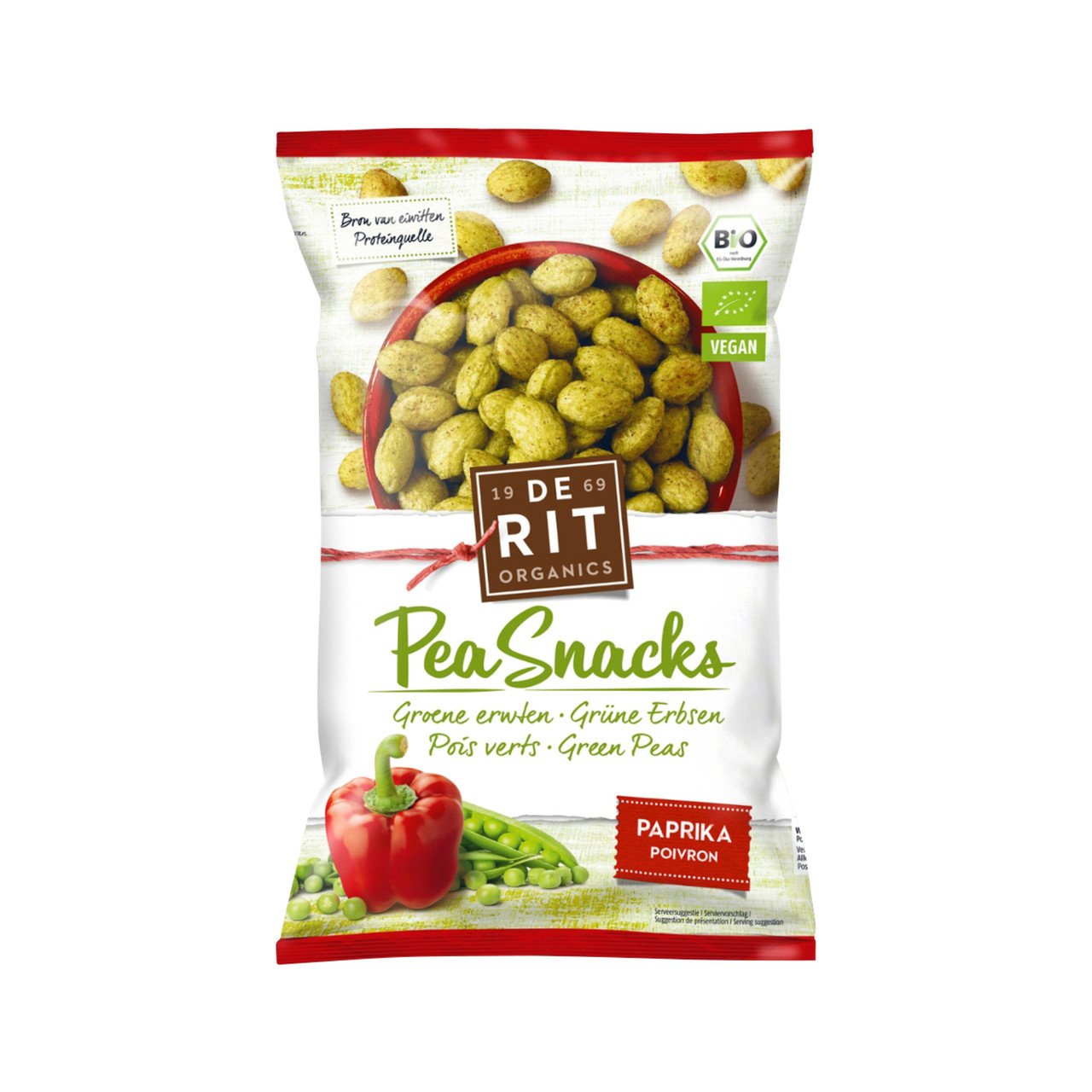 Produkt: Pea Snacks Paprika, EU Bio, Deutschland - Bio Partner Schweiz AG