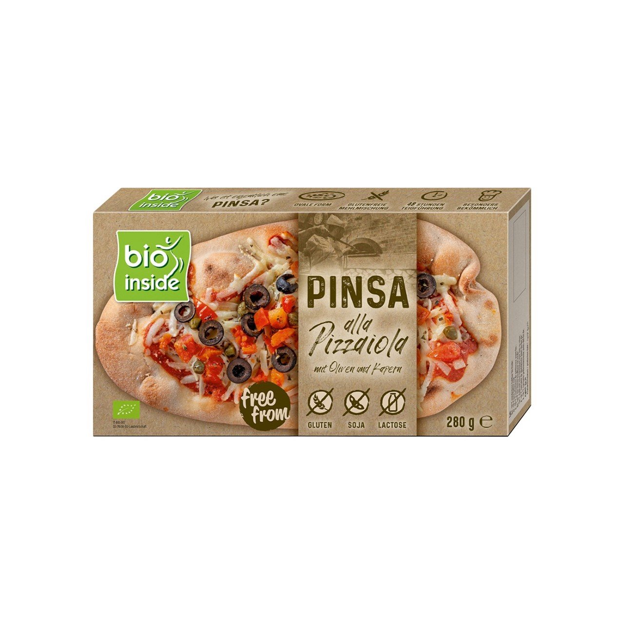 Produkt: TK Pinsa alla Pizzaiola, EU Bio - Bio Partner Schweiz AG