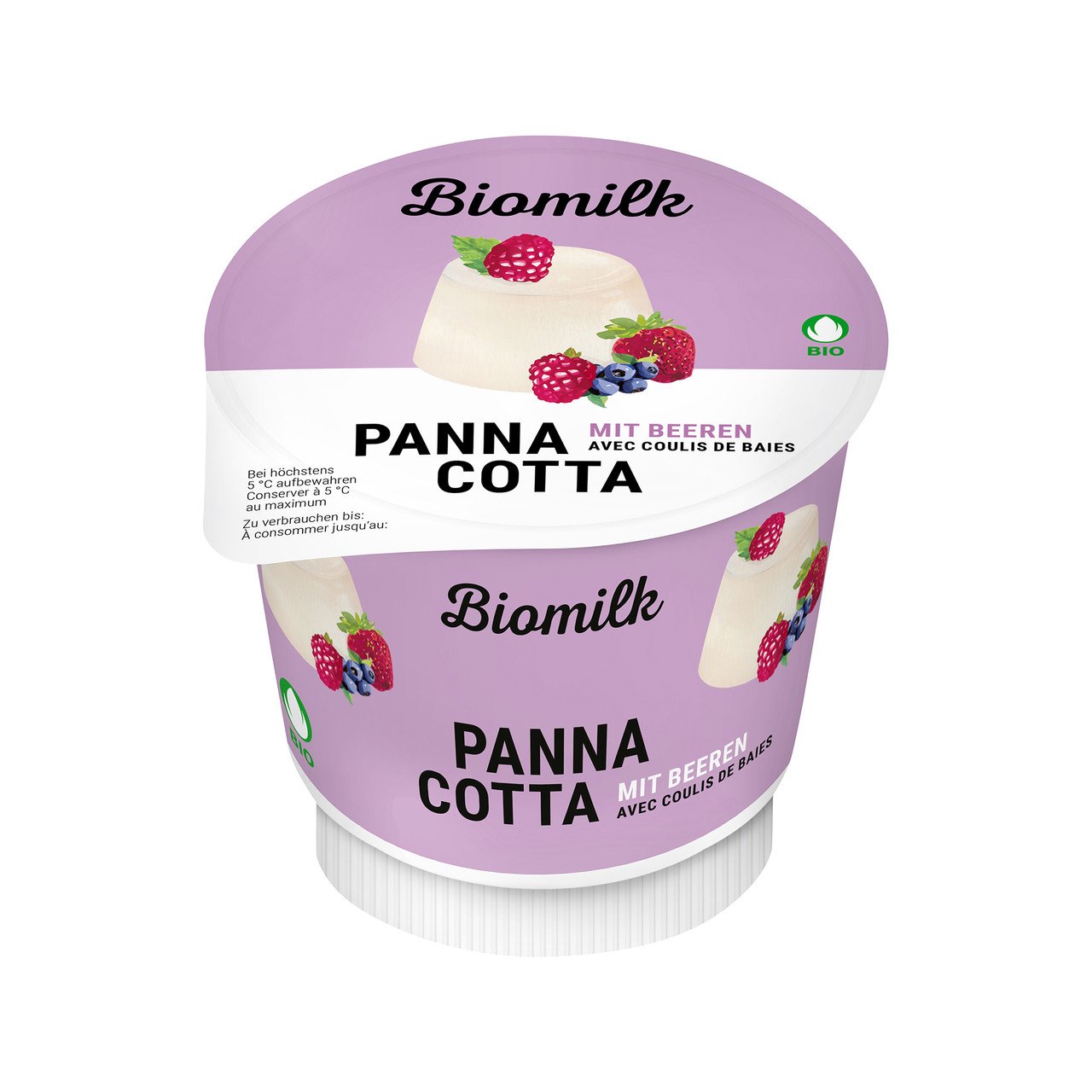 Produkt: Panna Cotta mit Beeren, Bio Knospe - Bio Partner Schweiz AG